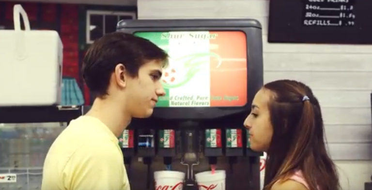 Andrew Dismukes and Christina Parris Have an Awkward Moment at the Soda ...