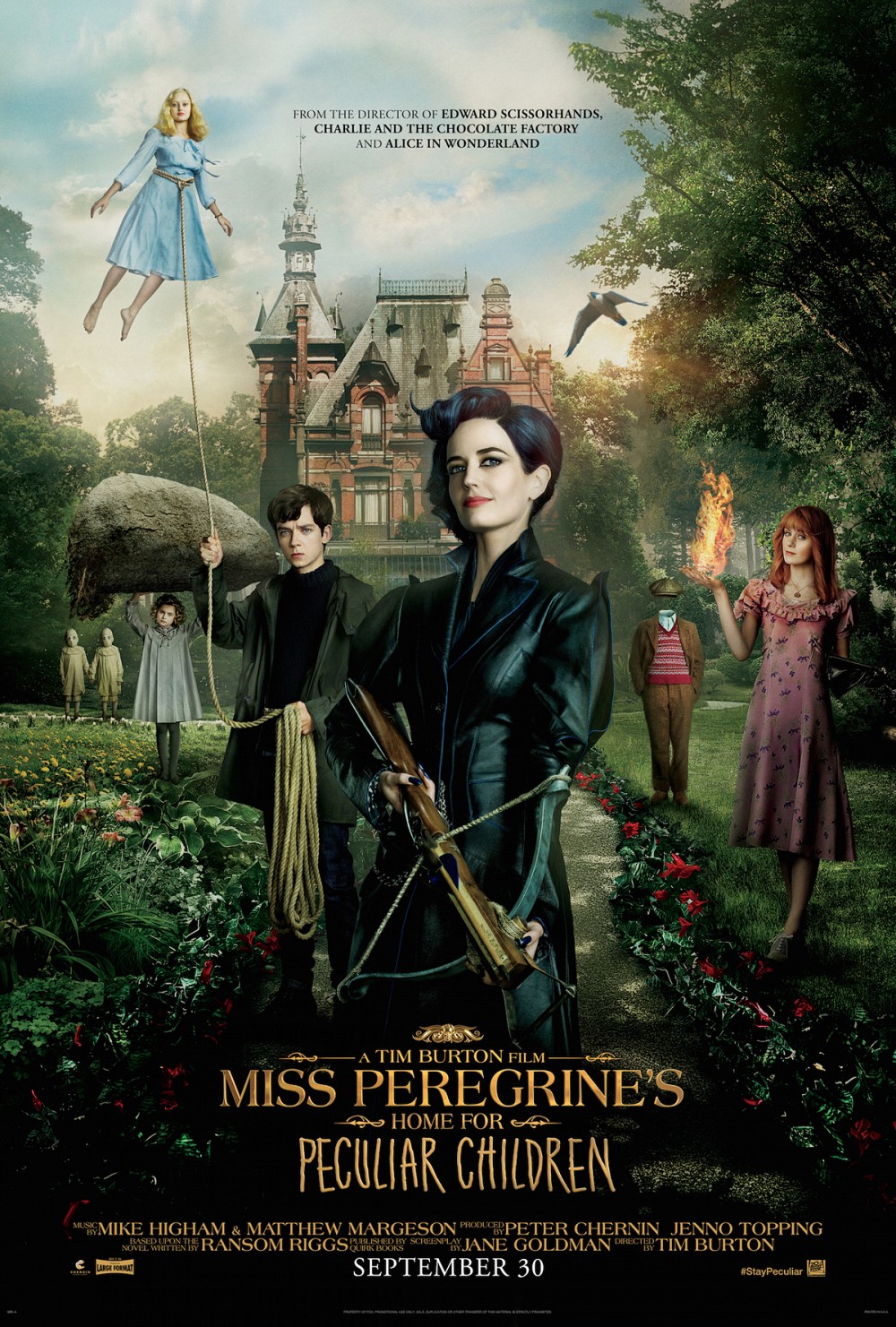 Interview: Ransom Riggs Miss Peregrine’s Home For Peculiar Children ...