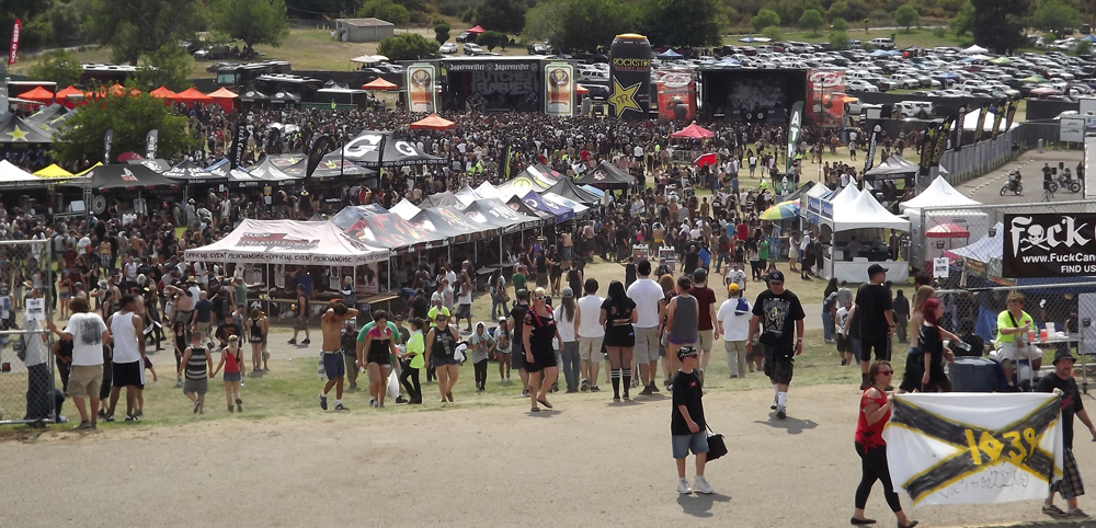 The 2013 Rockstar Mayhem Festival Kicks off in San Bernardino