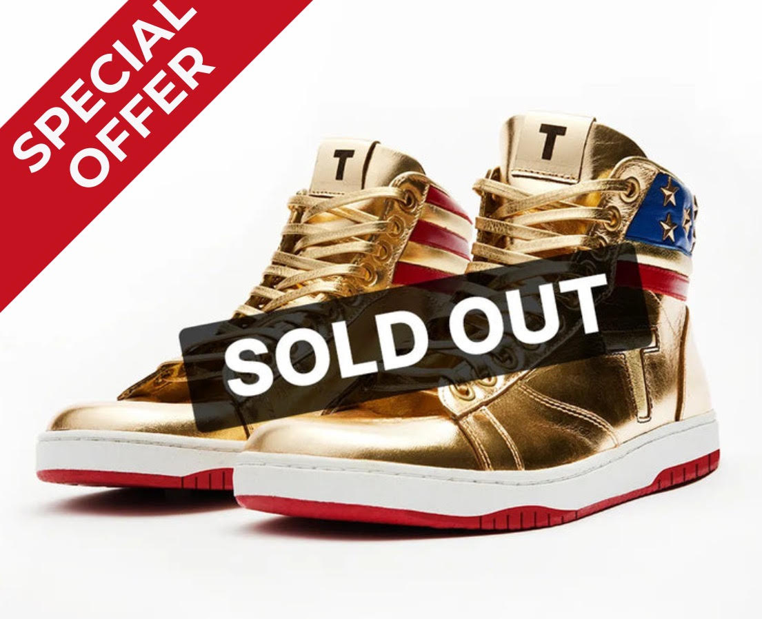 Trump Unveils $399 'Never Surrender High-Top Sneaker' to Enthusiastic ...