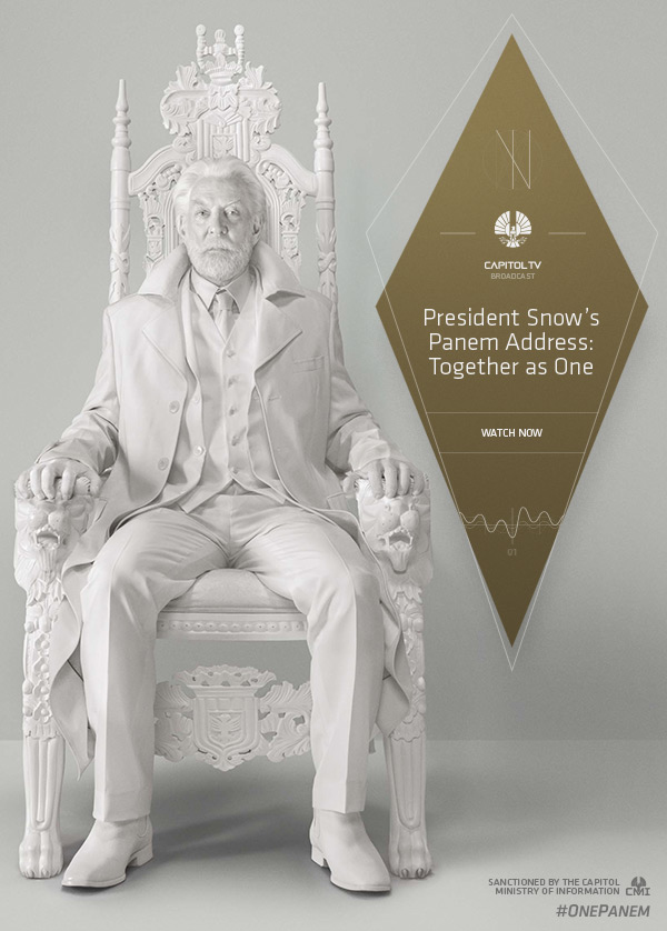 President Snow Addresses The Hunger Games: Mockingjay–Part I