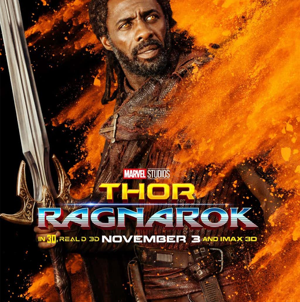 Marvel's Thor: Ragnarok Gets New Very Colorful Character Movie Posters ...